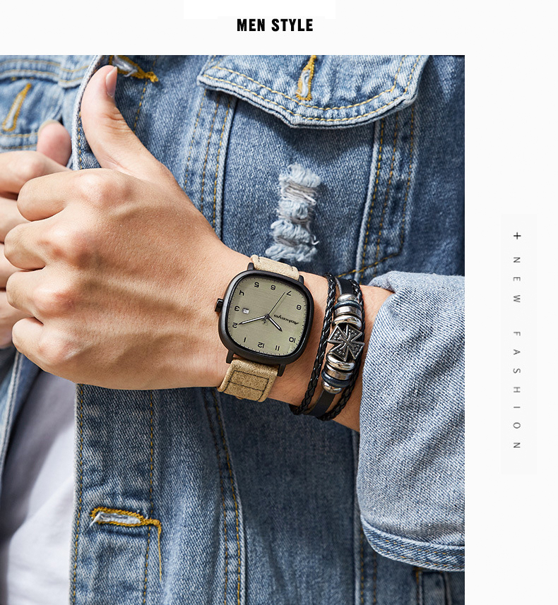 Jual AOKEYO F043 Jam Tangan Pria Kulit Anti Air Original Terbaru Casual ...