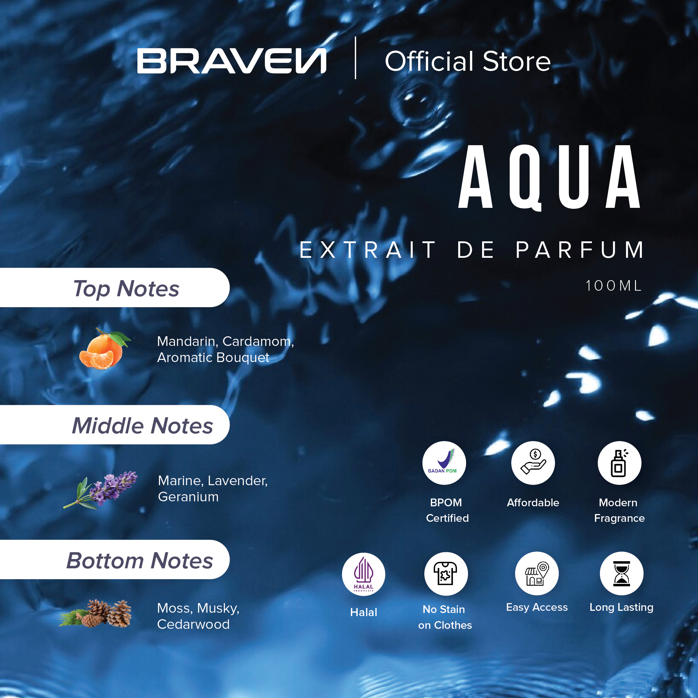 Jual Braven Extrait De Parfum Extreme 100ml/Parfum Pria | Shopee Indonesia