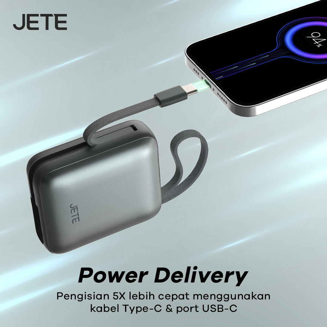 Jual 【Sertifikat CCC】JETE B7 Powerbank 10000mAh 22.5W Fast Charging ...
