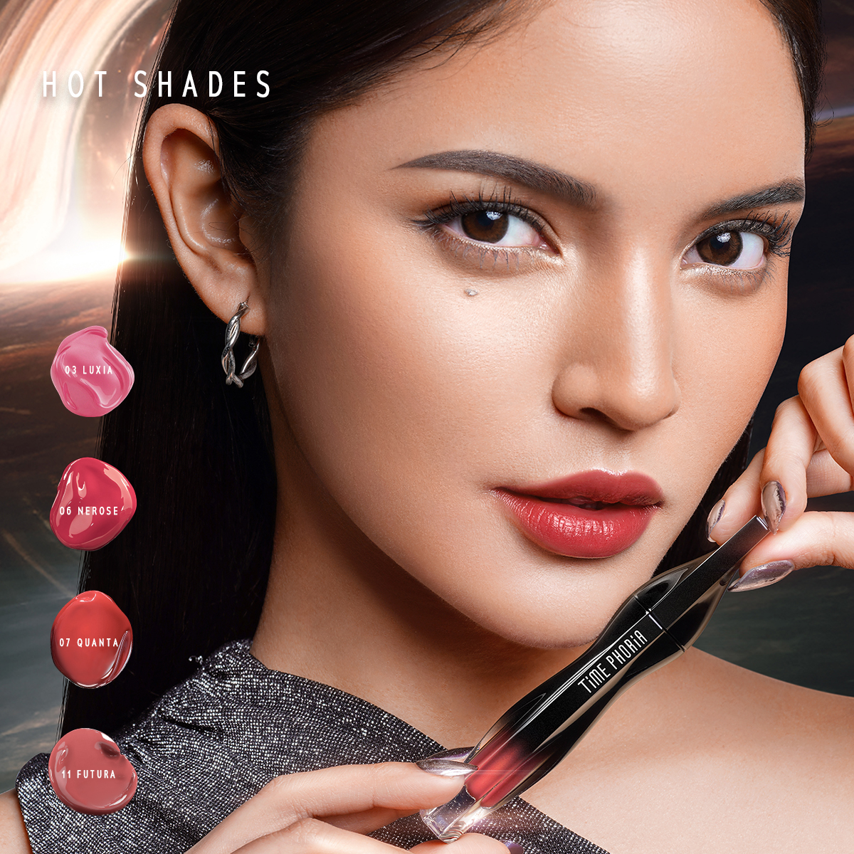 Jual TIME PHORIA - STELLAR DUST LIP STAIN 5ML Liptint Waterproof Tahan ...