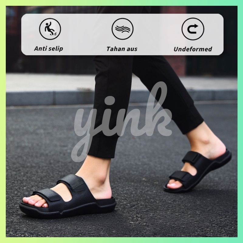 Jual Yink Sandal Selop Pria Casual Murah Keren Ban Dua Dewasa Eva ...