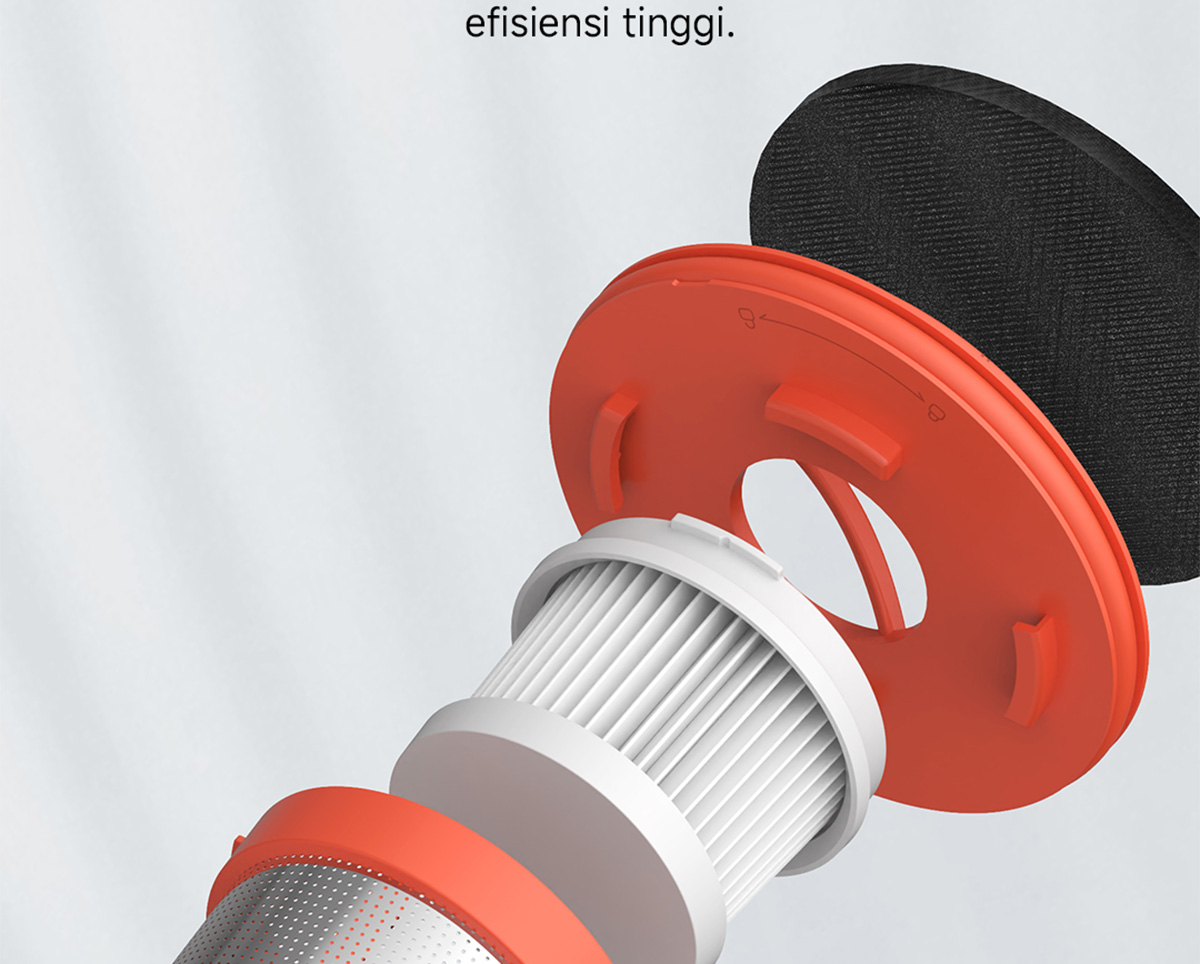 Jual Xiaomi Dust Mite Vacuum Cleaner Filter (2-pack) | Filter 4 lapis ...