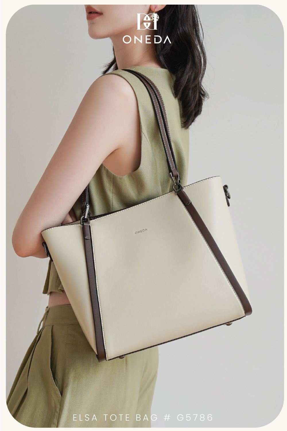 Jual Oneda Elsa Tas Bahu Tote Bag Wanita | Shopee Indonesia
