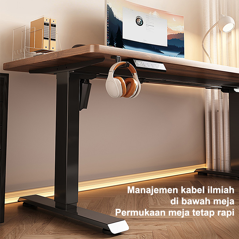 Jual Meja angkat pintar otomatis penuh, meja komputer dengan pengangkat ...