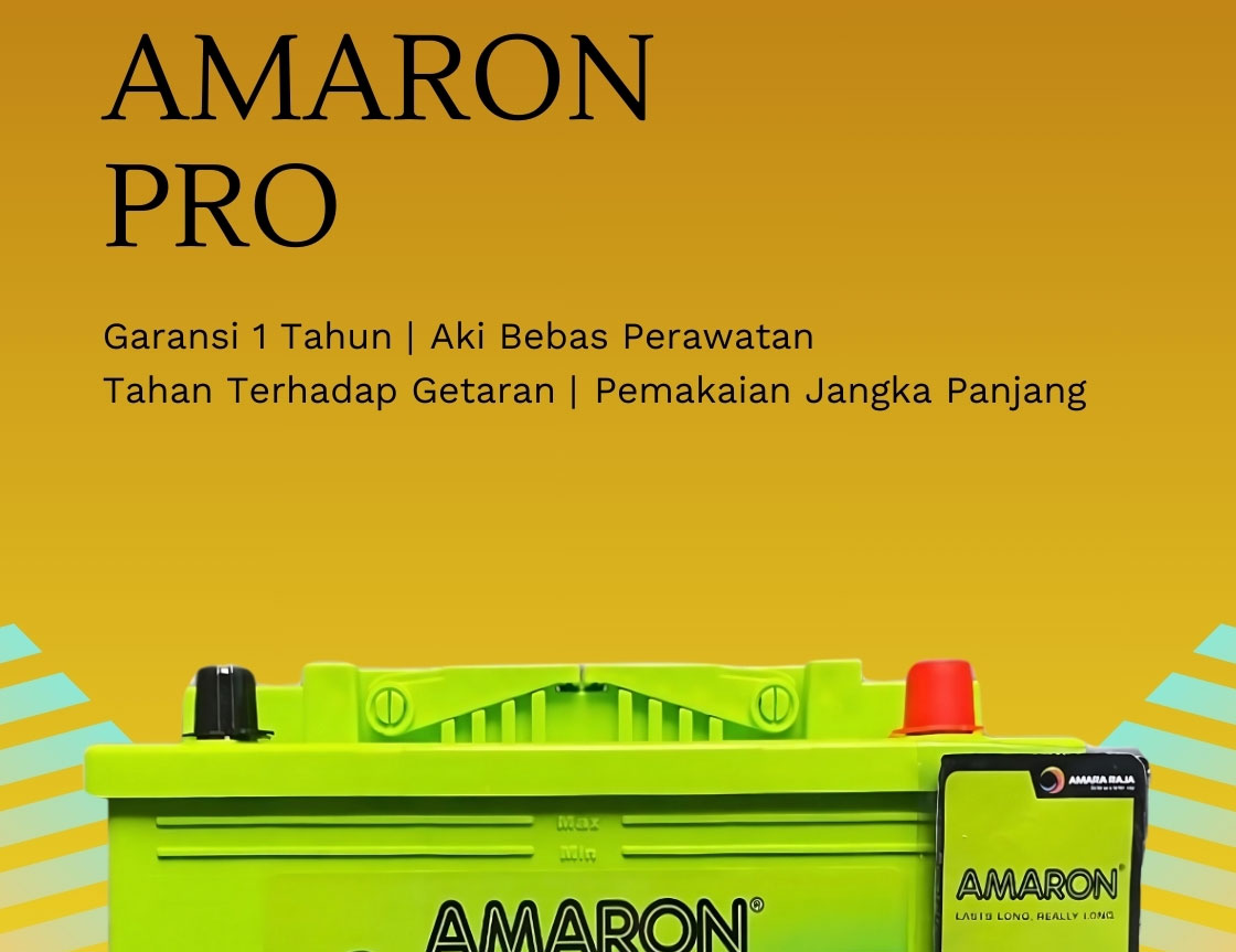 Jual Amaron Hi Life Pro Aki Kering Mobil Toyota Innova Zenix DIN 66 / ...