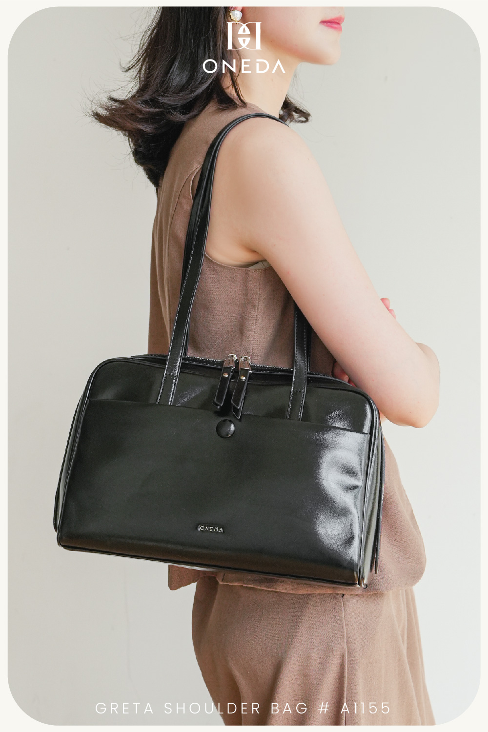 Jual Oneda Greta Tas Bahu Wanita Woman Bag Shoulder Bag Wanita #A1166 ...