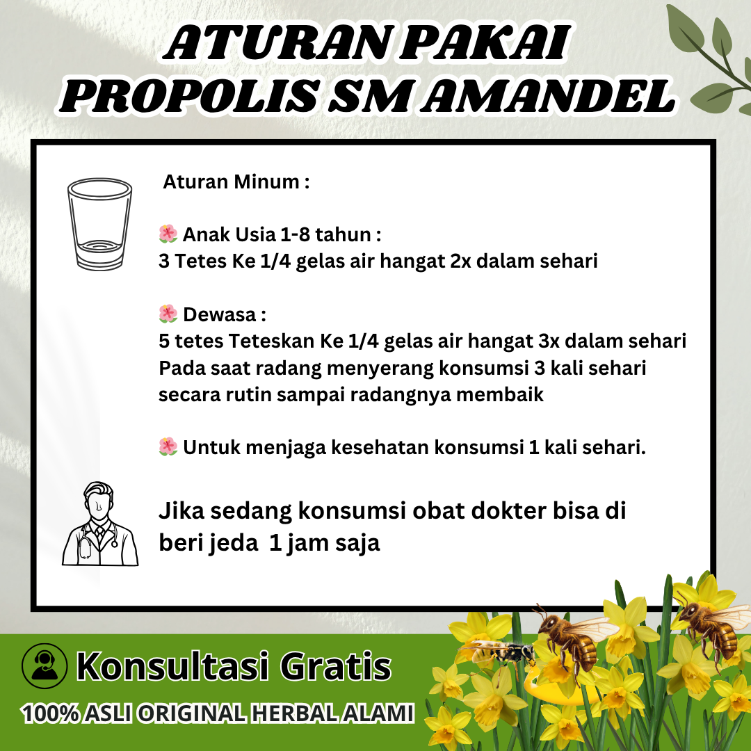 Jual Obat Herbal Amandel Mengempeskan Amandel Bengkak Randang Amandel ...
