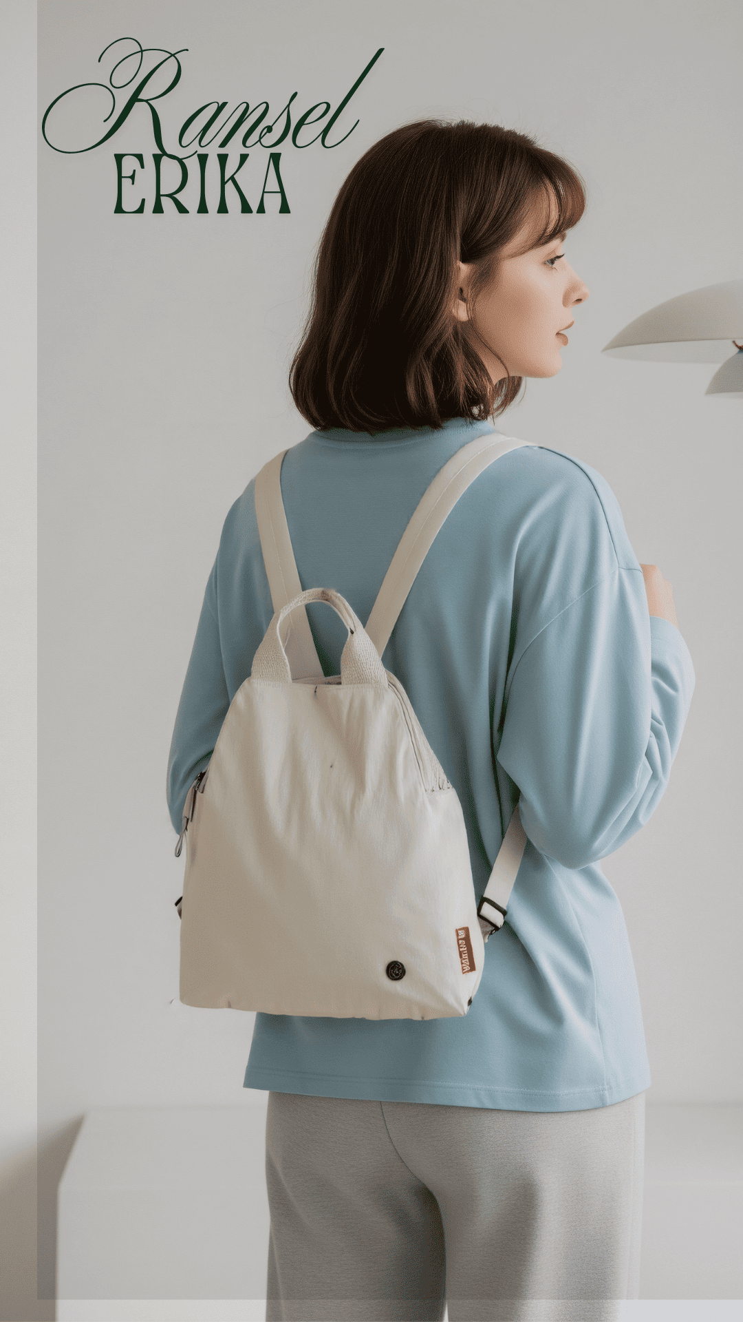 Jual AOLONG Ransel ERIKA 1051# - Tas Ransel Wanita Cantik Backpack ...