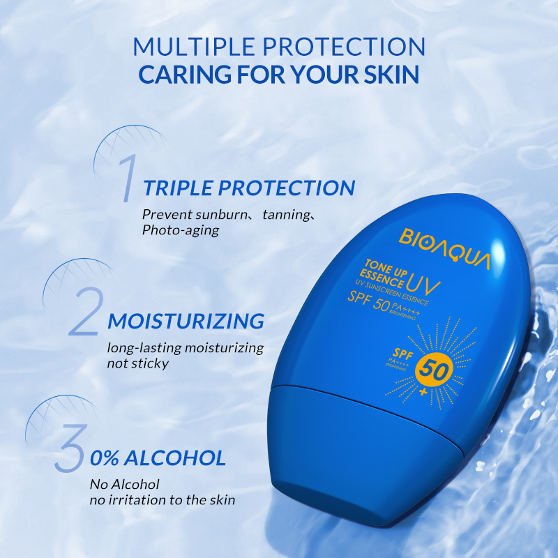 Jual BIOAQUA UV Sunscreen Essence Sunscreen SPF 50 PA++++ 60g Sunblock ...