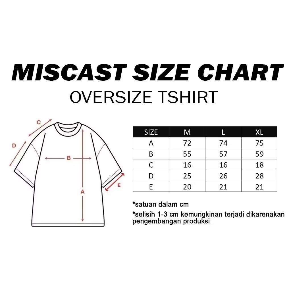 Jual Miscast - Oversized Kaos - Castle - Hitam | Shopee Indonesia
