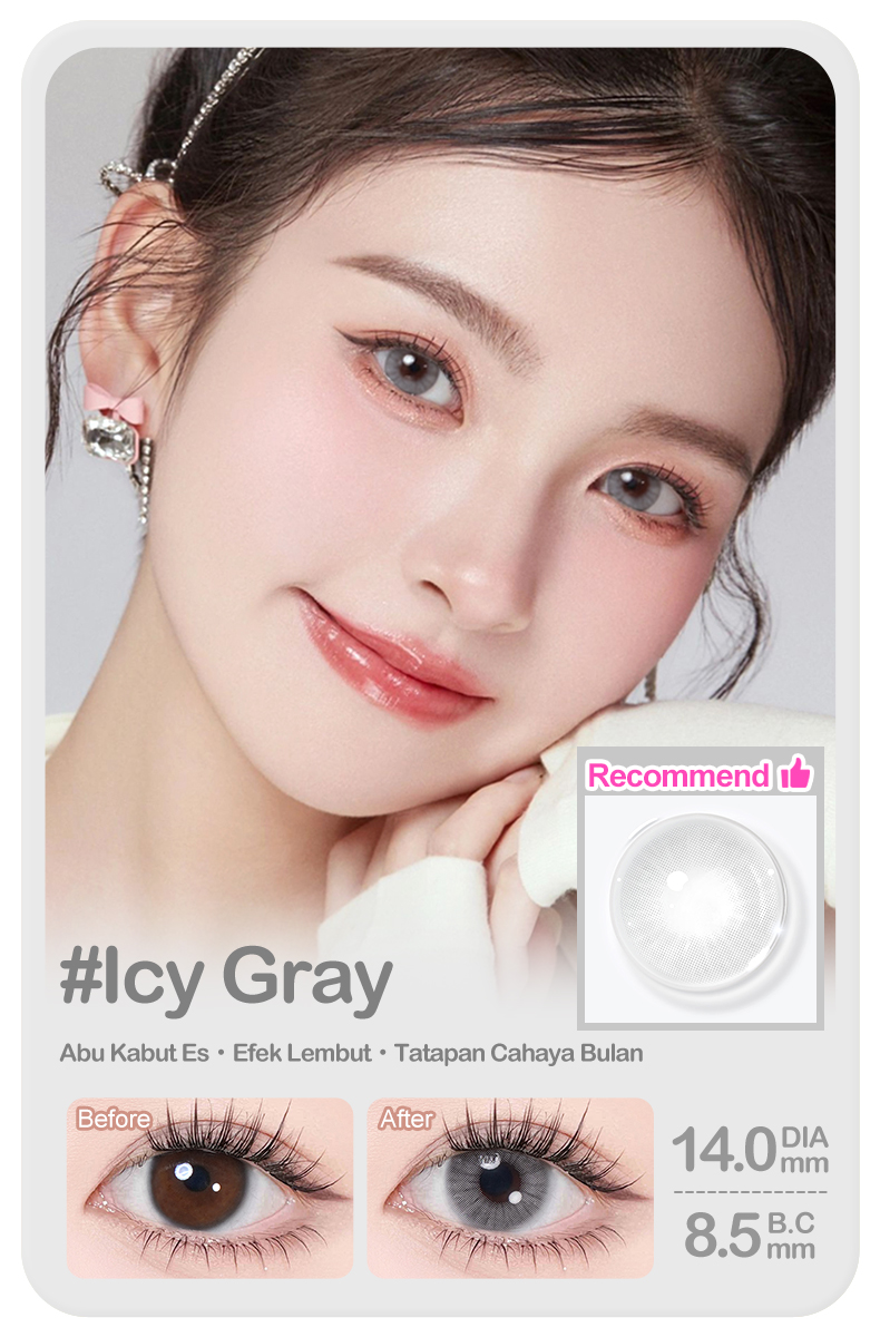 Jual [0.00 s/d -8.00] Magister softlens Minus 14.00MM Queen Ochre ...