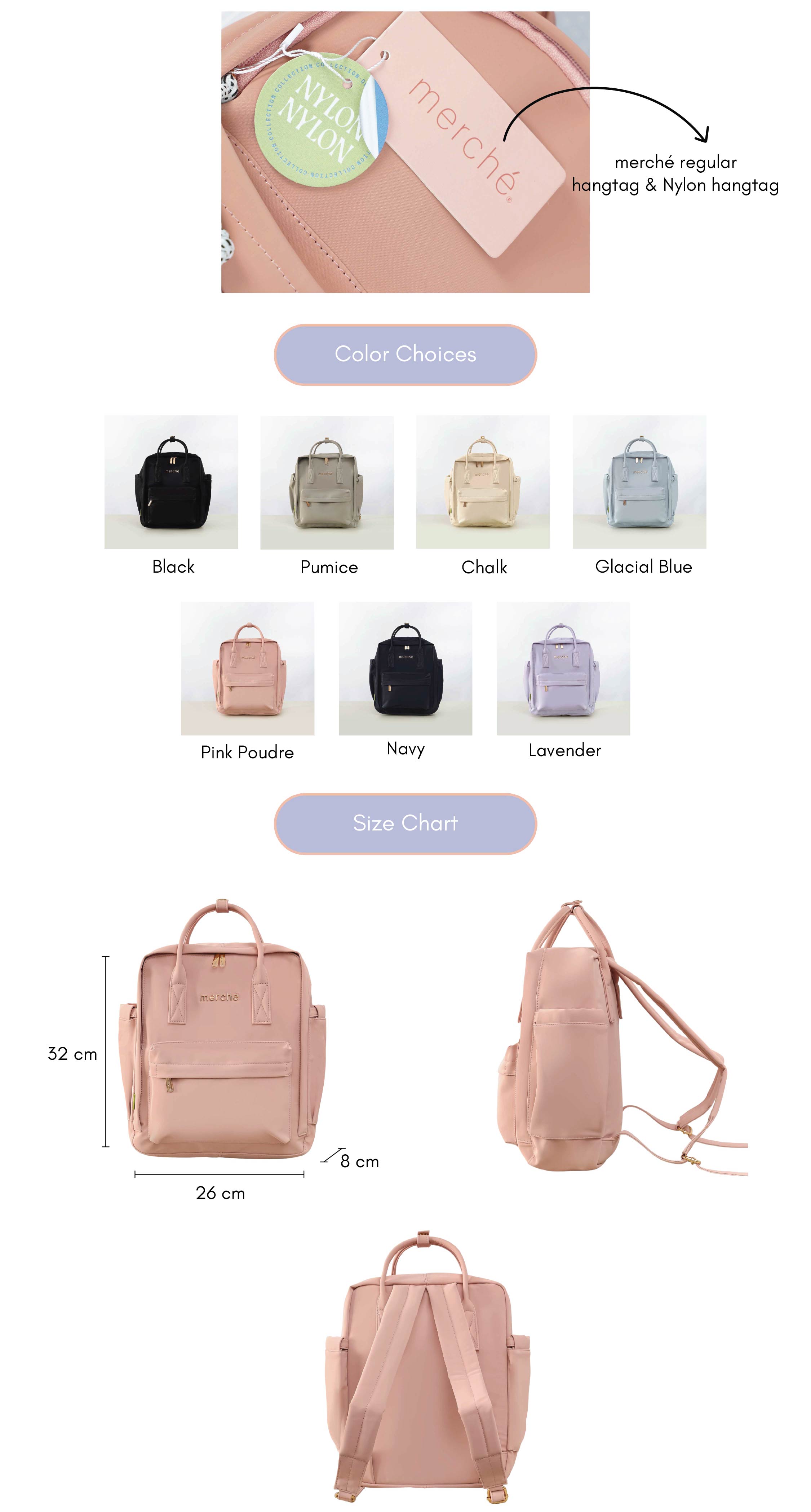 Jual Merche Tas Wanita Backpack Bree | Shopee Indonesia