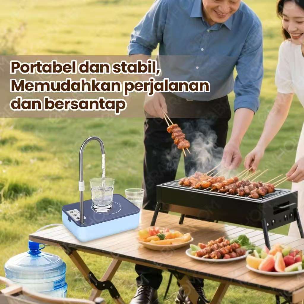 Jual BRAVHOM Pompa Air Galon Elektrik Otomatis 2in1 Ketel Dan Meja ...