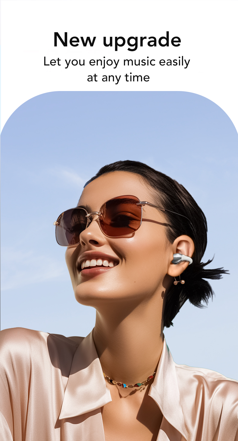 Jual Lenovo ERAZER XF39 Headset Bluetooth konduksi tulang, terjemahan AI cerdas, Bluetooth 5.4 ...