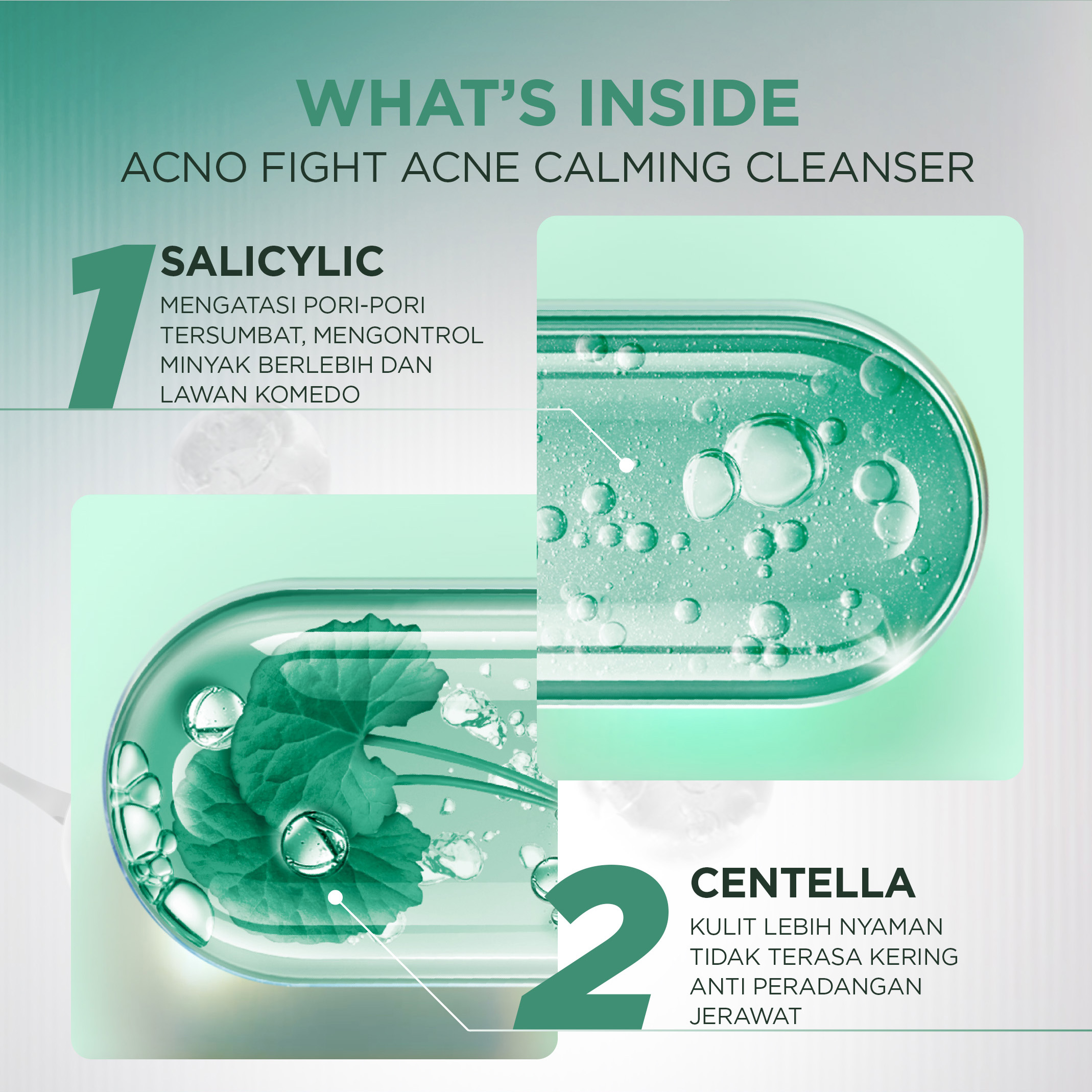 Jual BARU Garnier Men Facial Wash Acno Fight Acne Calming Gentle Low PH Gel Cleanser 100ml Sabun ...