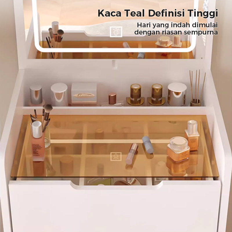 Jual E-TIFE Meja Rias Dengan Bangku Meja Rias Dengan LED Meja Rias ...