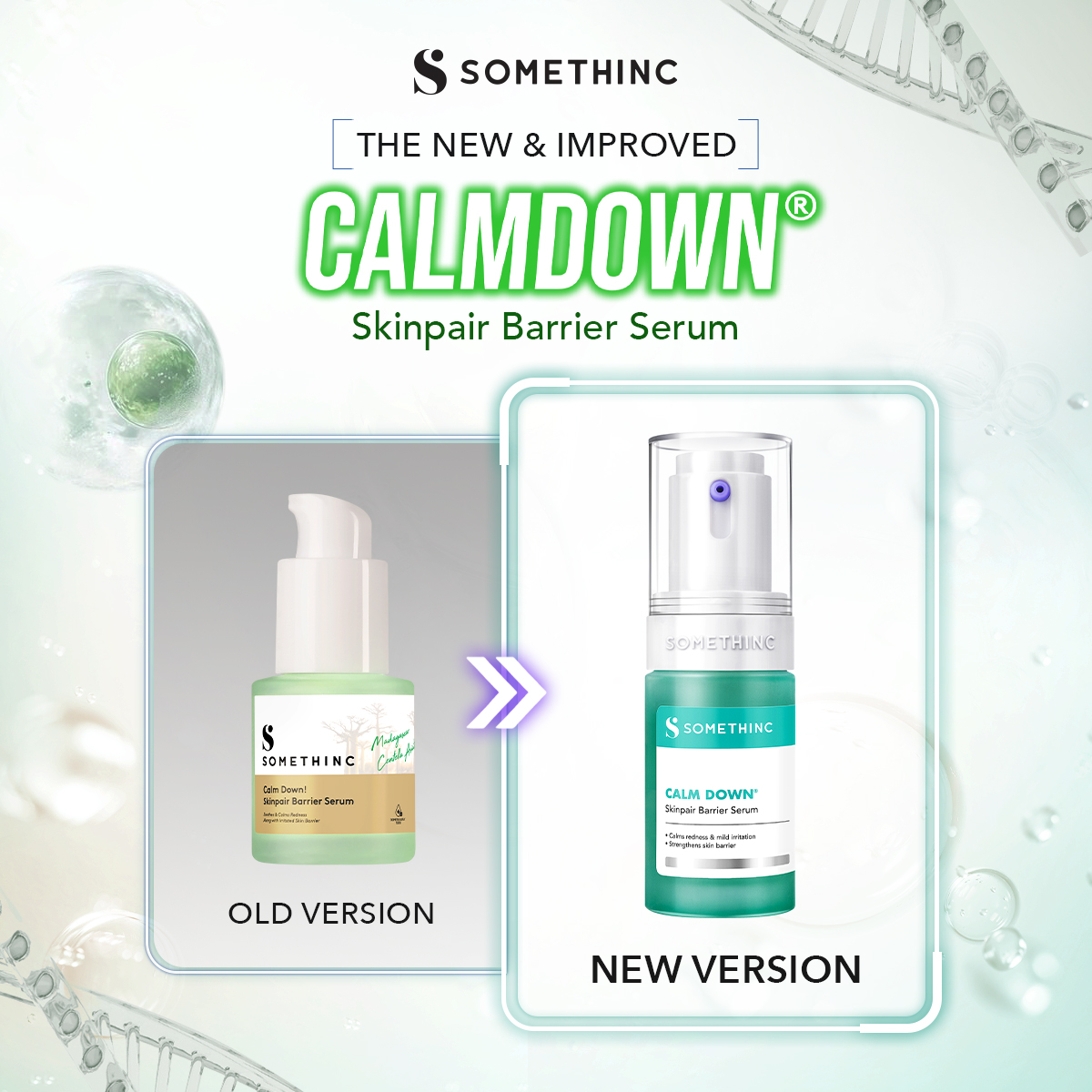 Jual SOMETHINC Calm Down Skinpair Barrier Serum - Penenang Kulit ...