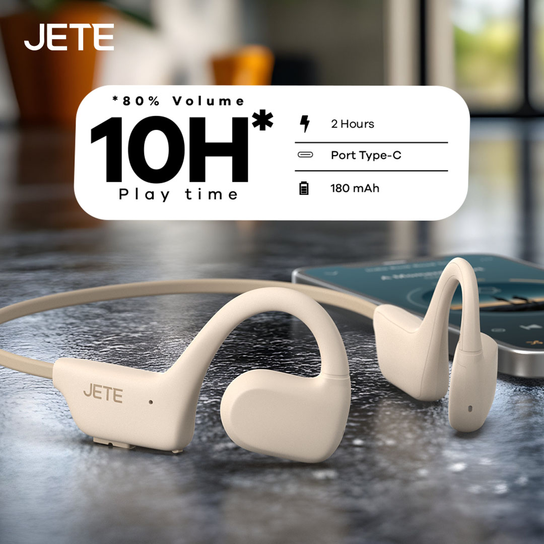 Jual JETE Open Ear Headset Olahraga Lari Opentune - Air Conduction IPX5 ...