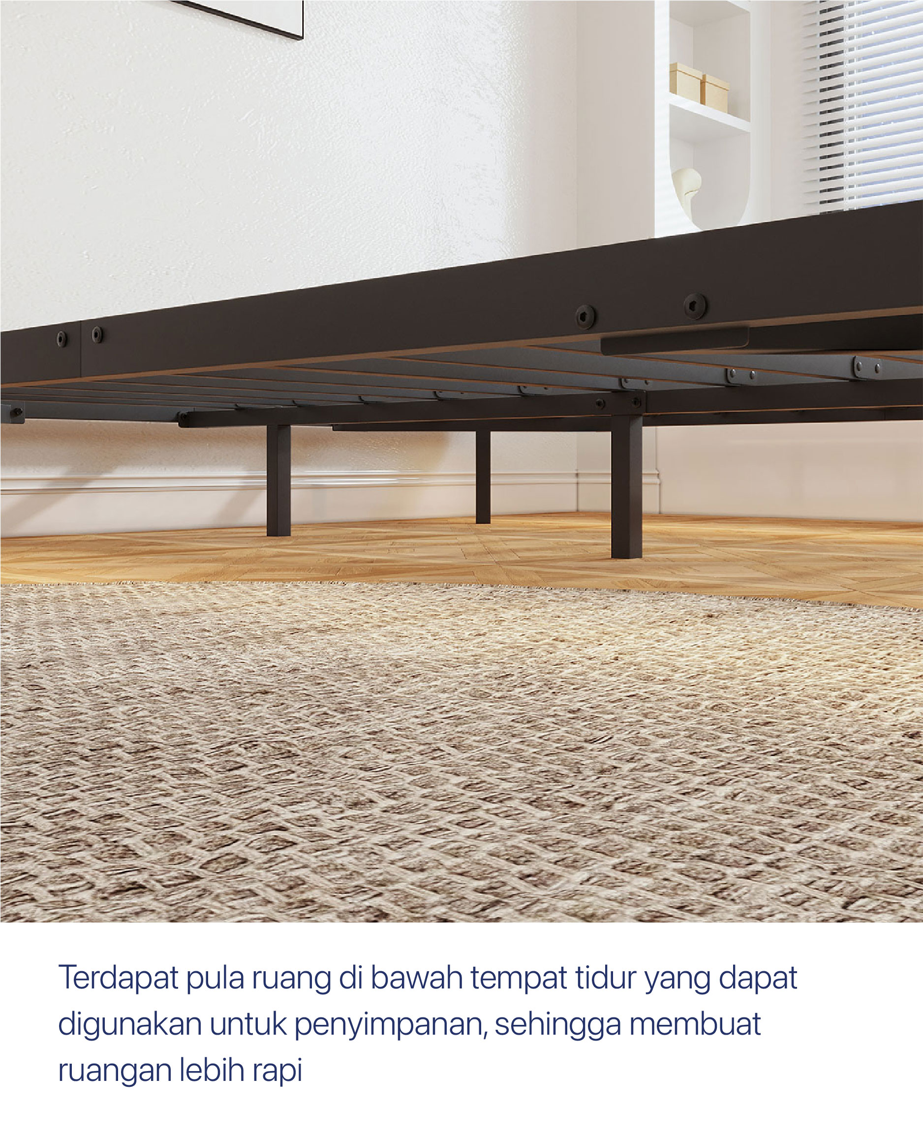 Jual Homedoki Bambu-CLBED Series / Ranjang / Tempat Tidur Besi / Divan Kasur / Dipan Tempat ...