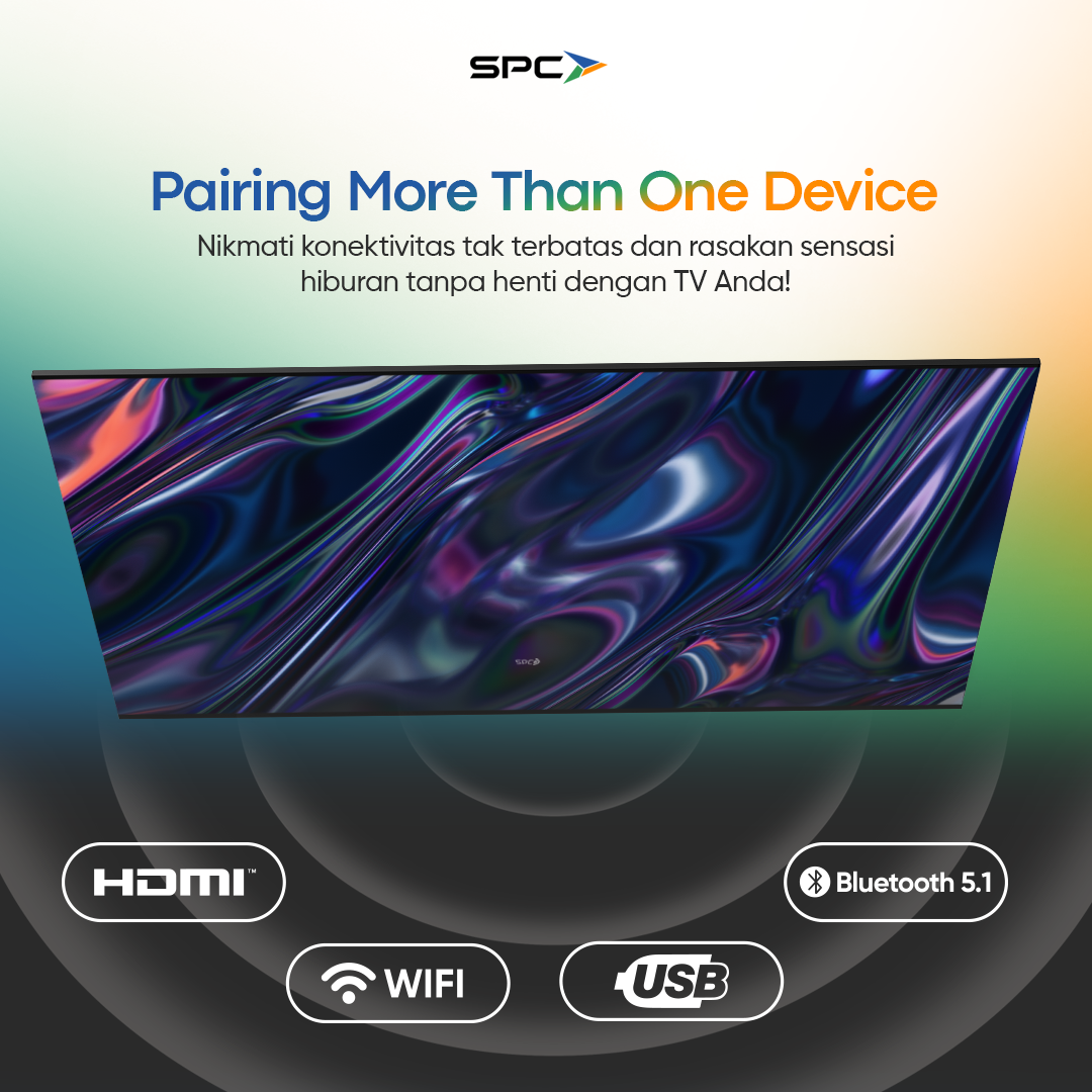 Jual SPC Smart TV 43 Inch - ST43 - Google TV43 inch FHD | Dolby Audio ...