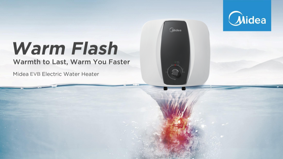 Jual Midea Electric Water Heater 15L Anti Dry Heating - D15-02VA | SGS ...