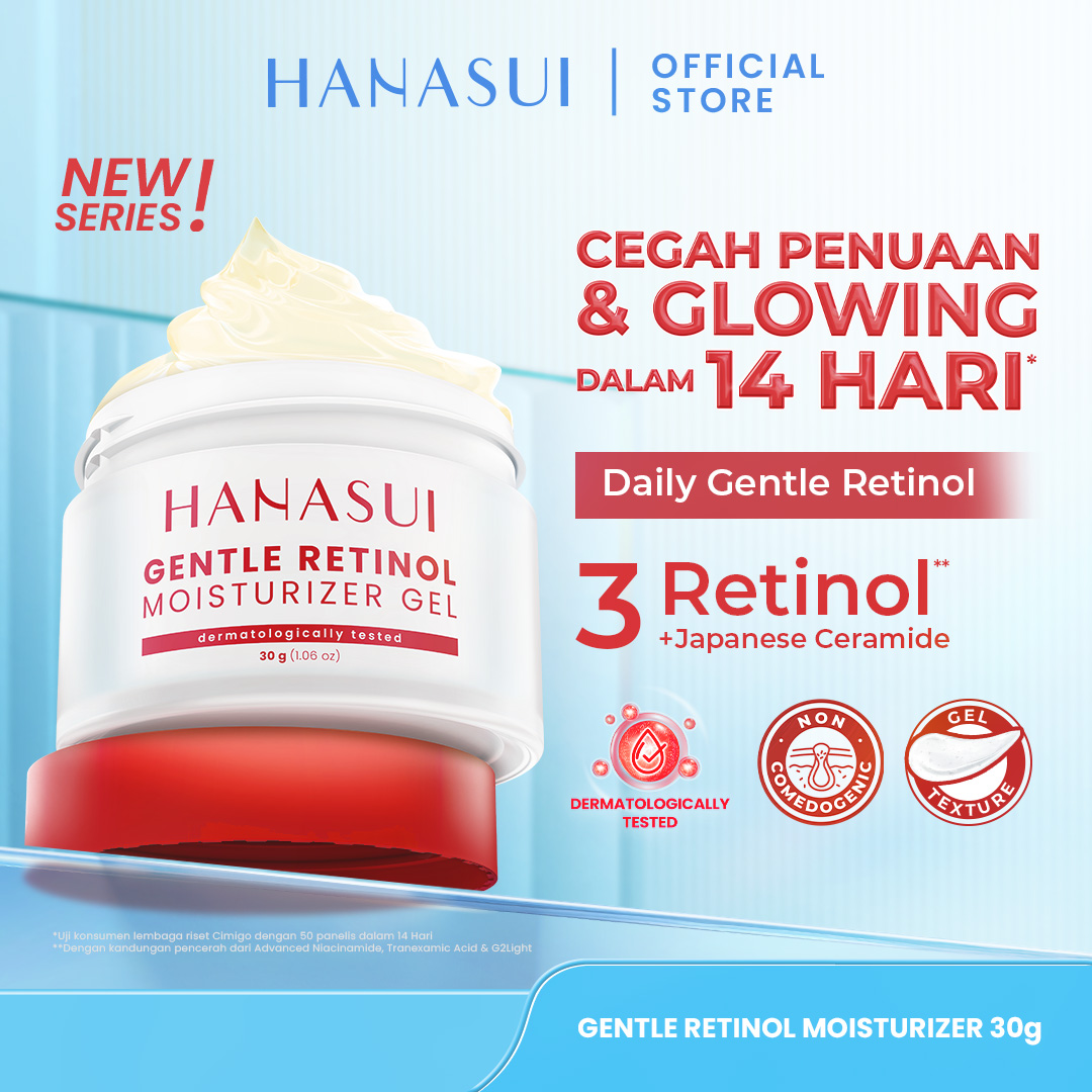 Jual 【5pcs Hemat】HANASUI Moisturizer Gel Series - Pelembab Gel Lembap & Mudah Menyerap - Bright ...