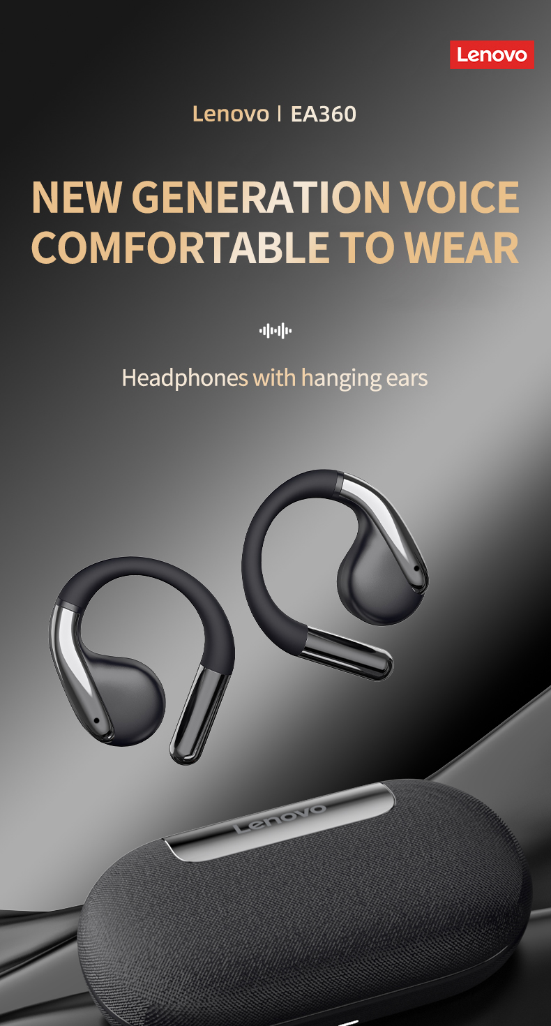 Jual Supernova x Lenovo Thinkplus EA360 Ows Open Ear Tws Earhook ...