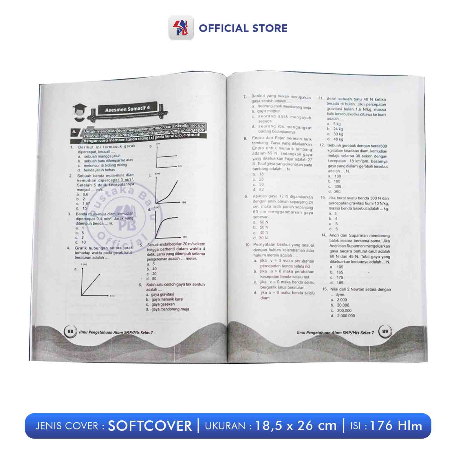 Jual Buku Lembar Kerja Peserta Didik (LKPD ) SMP Kelas 7 / Ringkasan Materi dan Kumpulan Soal ...