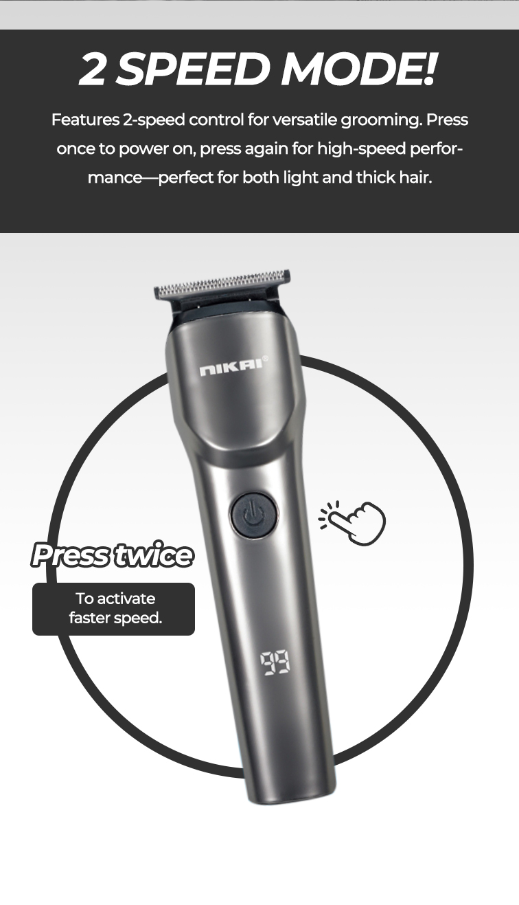 Jual NIKAI Trimmer Rambut Elektrik Shaver Alat Cukur Jenggot Kumis ...