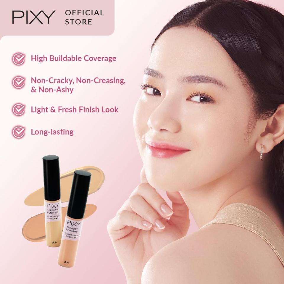 Jual Pixy 4 Beauty Benefits Hybrid Liquid Concealer 8g | Shopee Indonesia