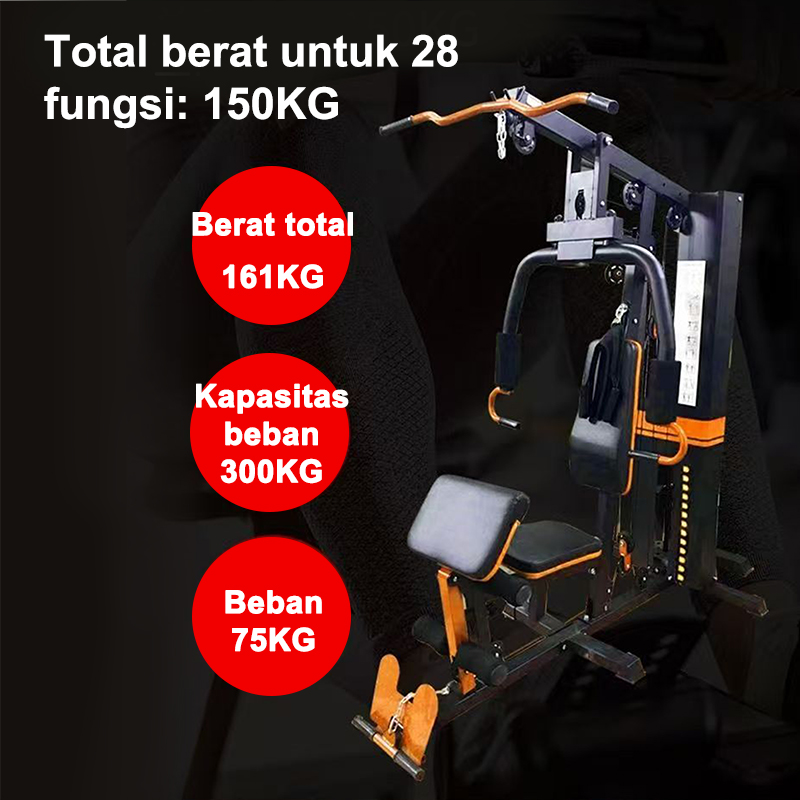 Jual Home Gym 1 Sisi Multigym Angkat Beban/Multigym Alat Fitnes/Gym ...