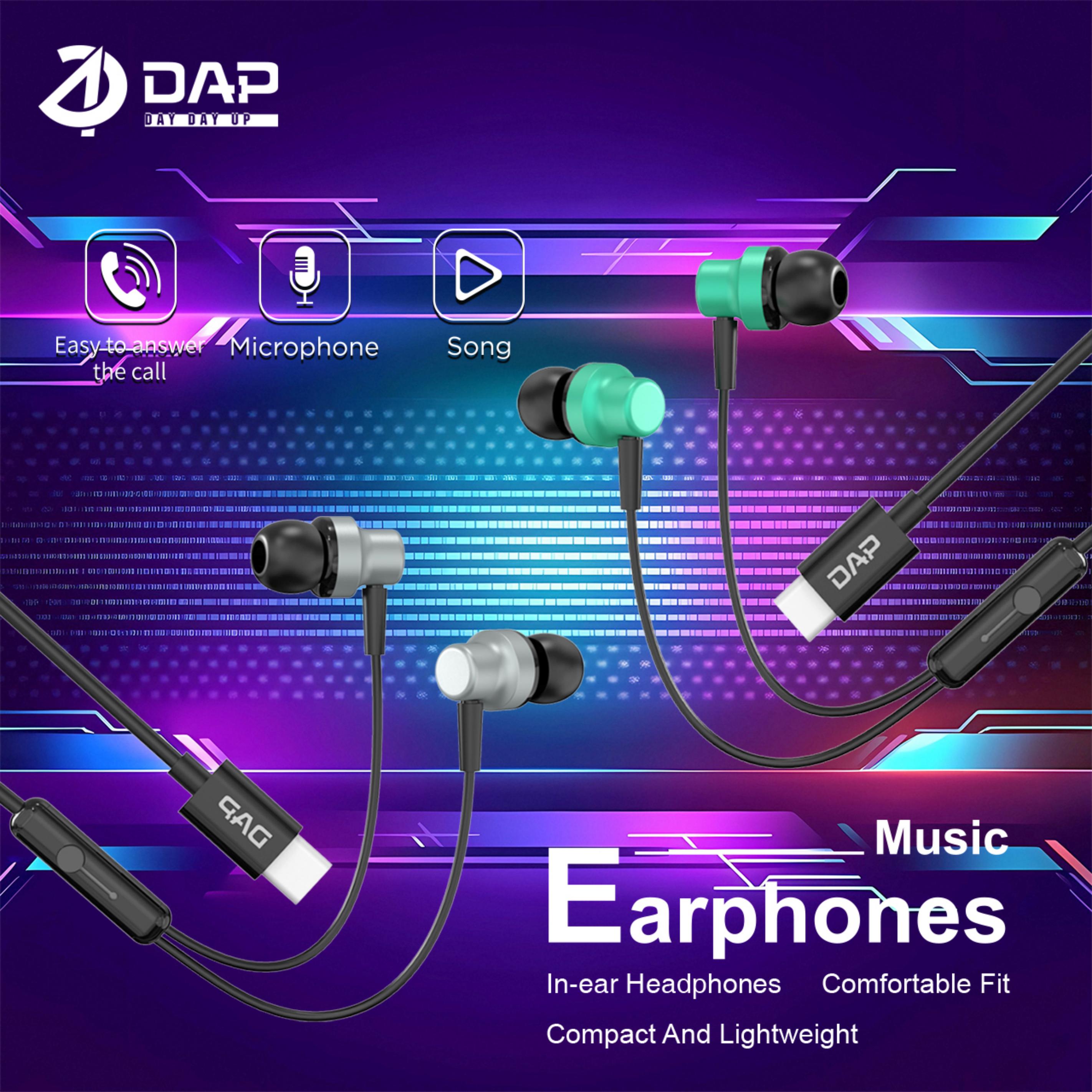 Jual DAP DH-F34 Handsfree Hifi Stereo Compatible With All Type C Port ...