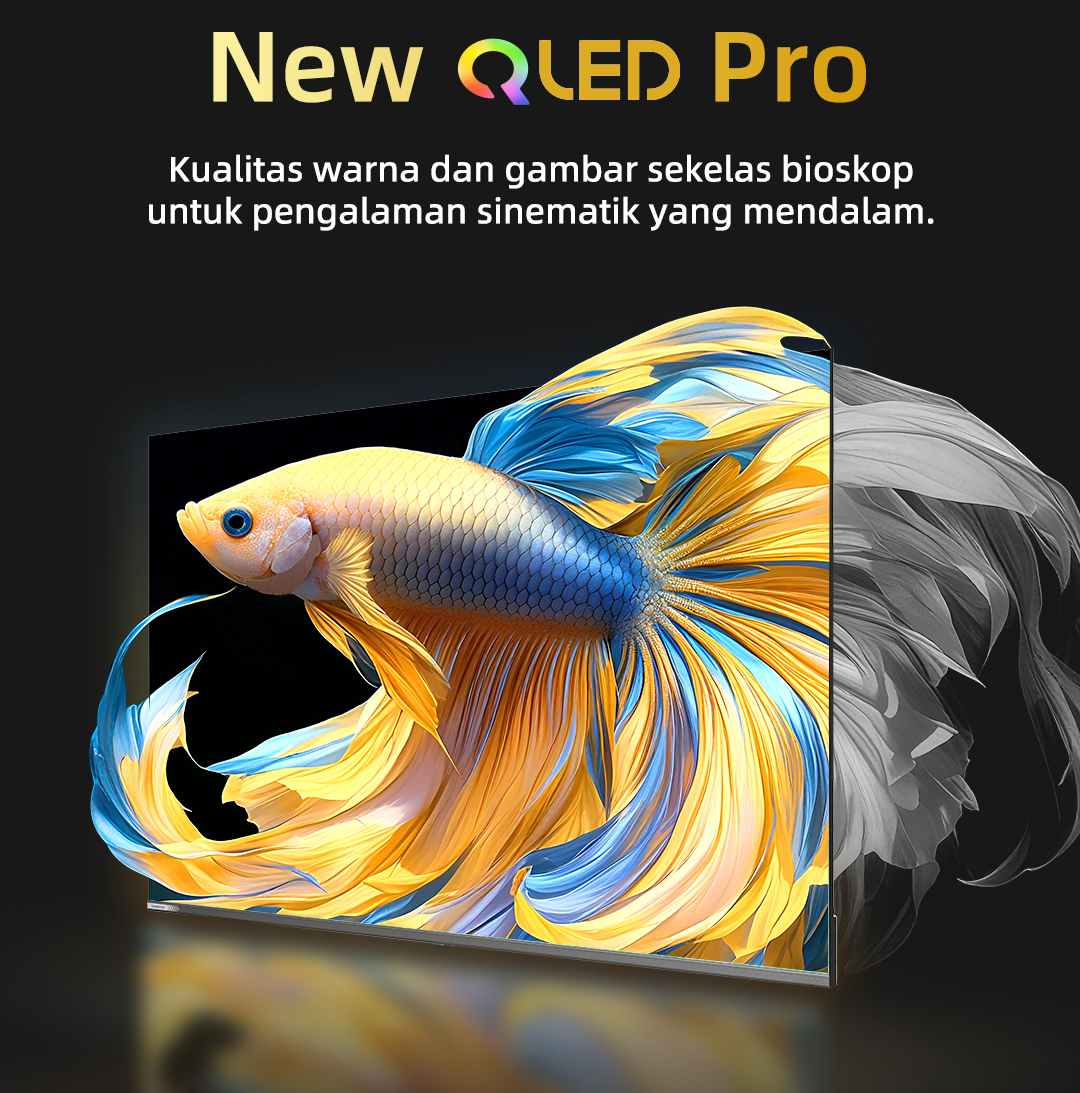 Jual [NEW PRODUCT] Changhong QD Mini LED TV 4K 55 inch Google Smart QLED PRO Digital TV Dolby ...