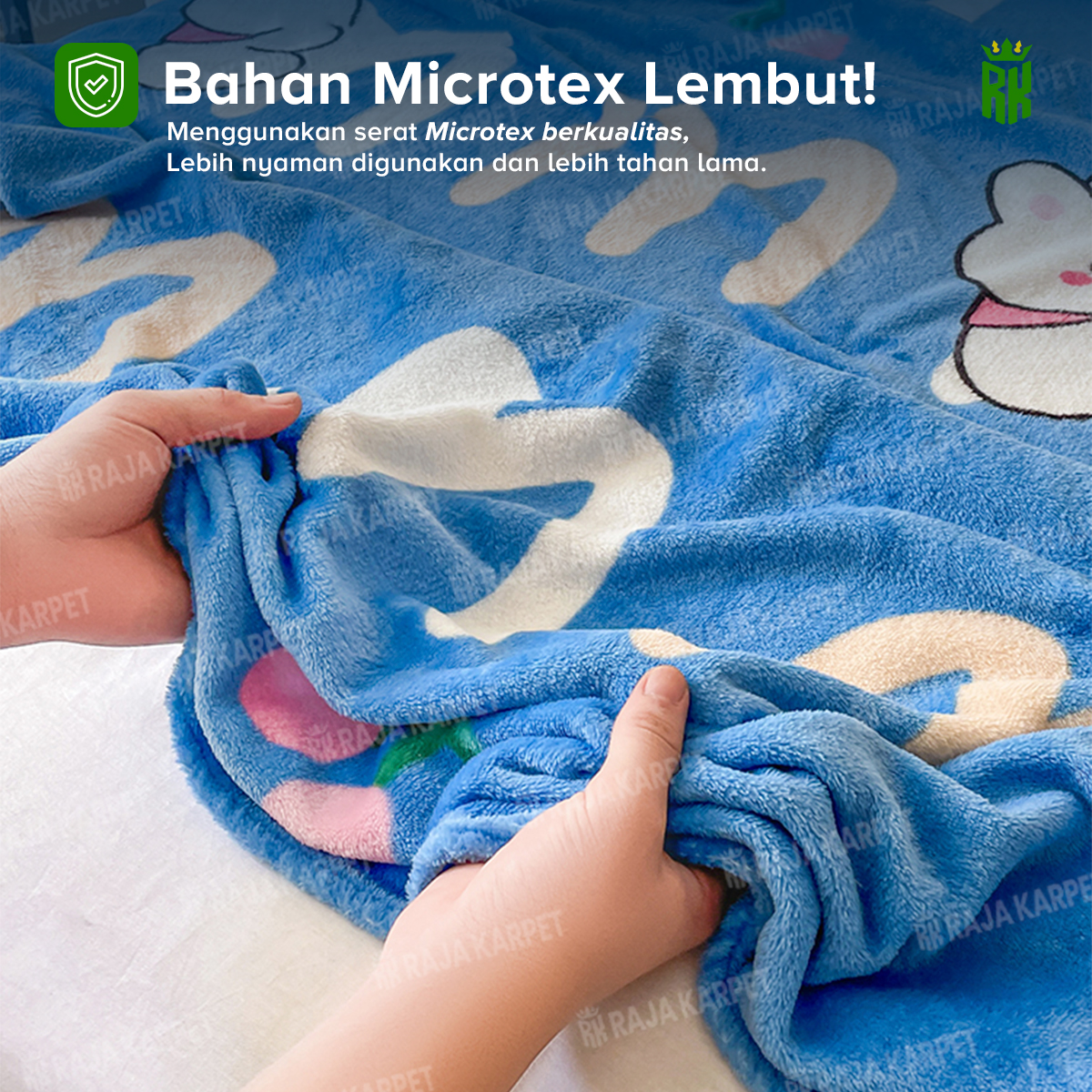 Jual RAJA Selimut Bulu Halus 475gram Selimut Bulu Microtex Estetik ...