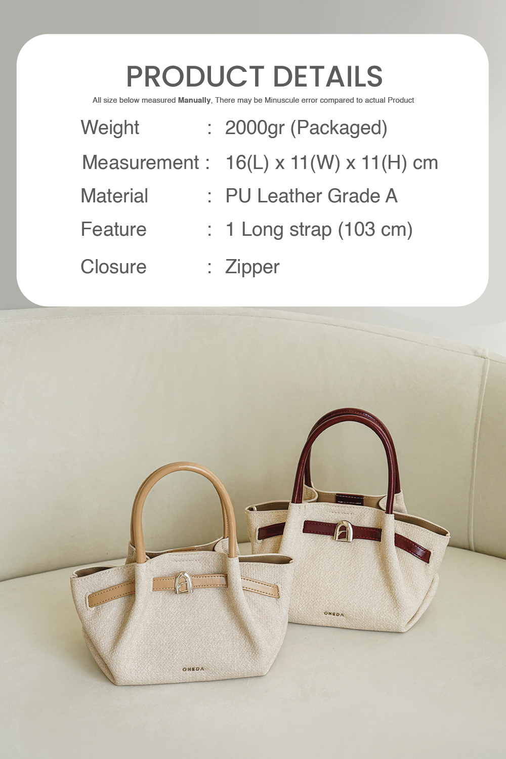 Jual Oneda Elysse Tas Jinjing Selempang Wanita Woman Bag Hand Bag ...