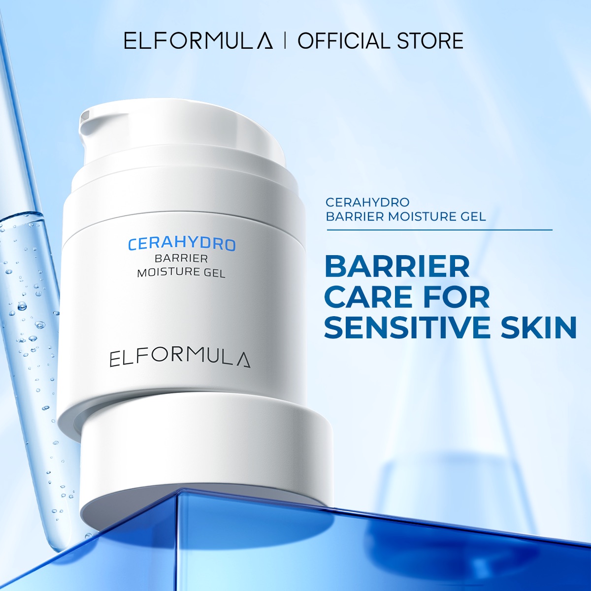 Jual ELFORMULA Intensive CeraHydro Barrier Repair Moisture Gel ...