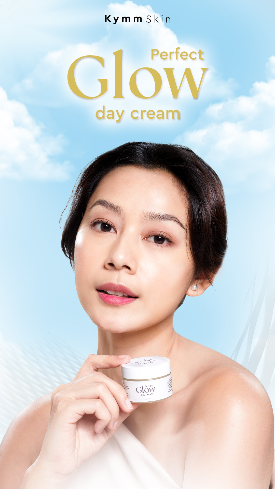 Jual [LIVE] KYMM SKIN Perfect Glow Day Cream with UV Protector & Anti ...