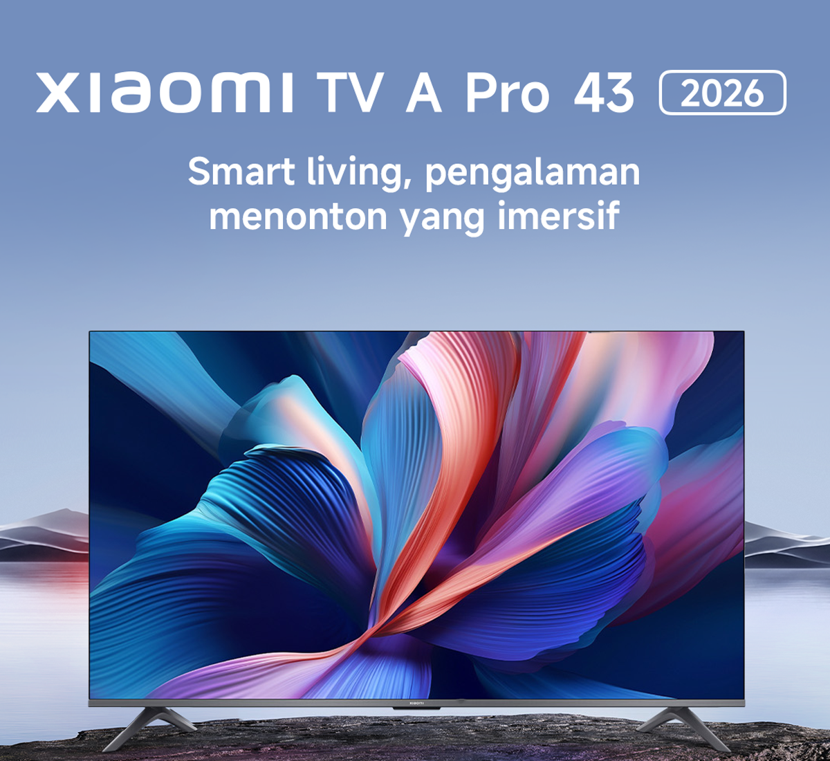 Jual Xiaomi TV A Pro 43 2026 | Layar 4K QLED MEMC HDR10+ Filmmaker Mode | Frame sleek metal ...
