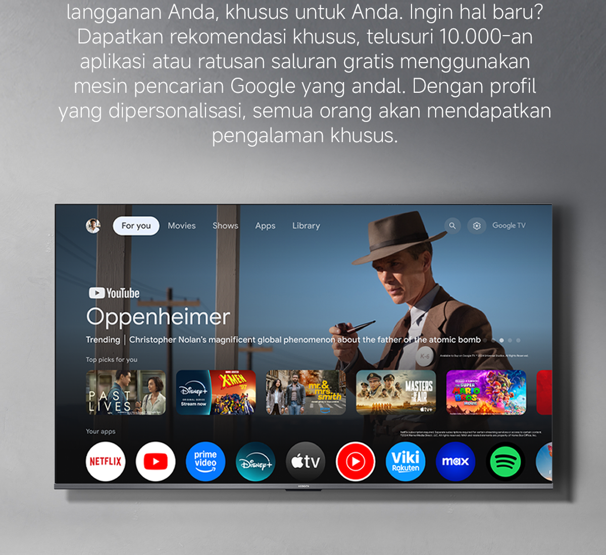 Jual Xiaomi TV A Pro 43 2026 | Layar 4K QLED MEMC HDR10+ Filmmaker Mode | Frame sleek metal ...