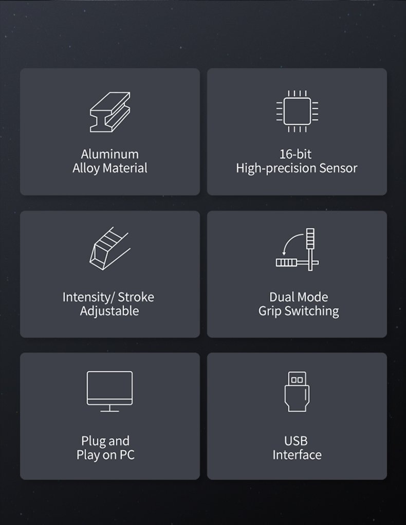 Jual PXN HB S Handbrake USB Wired Gear Shifter Plug & Play at PC ...