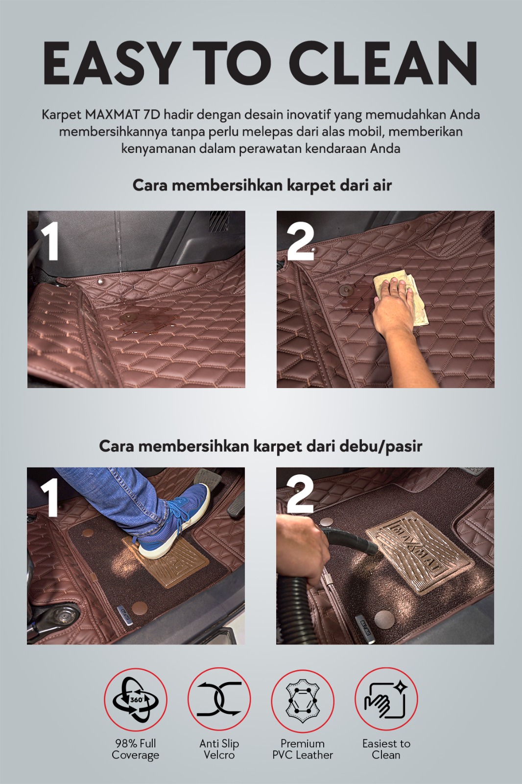 Jual Otoproject Karpet Mobil Maxmat 7D Luxliner Jaecoo J5 2025 A/T ...