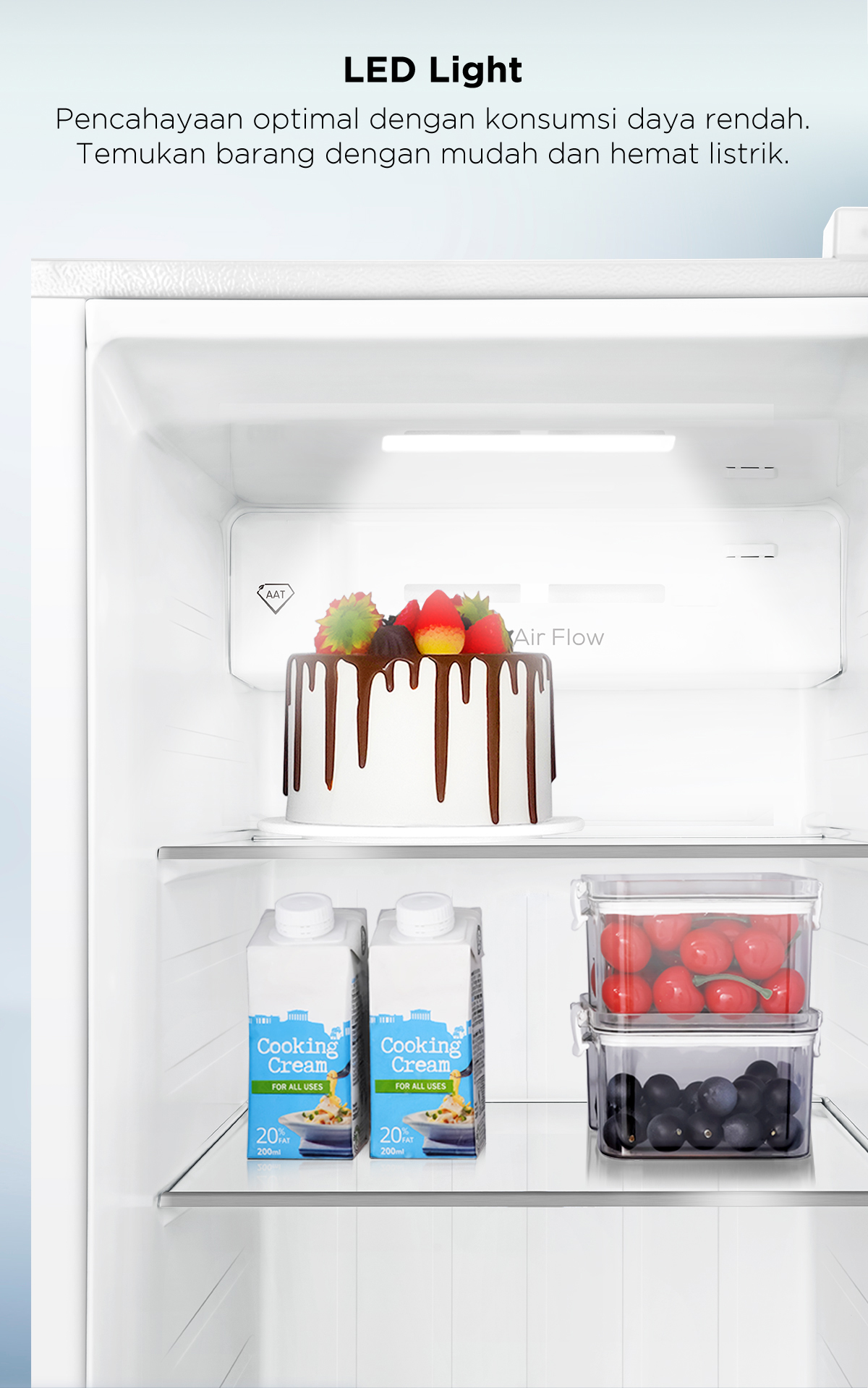 Jual TCL Kulkas 2 Pintu Side by Side - Kapasitas 520L - Holiday Mode ...