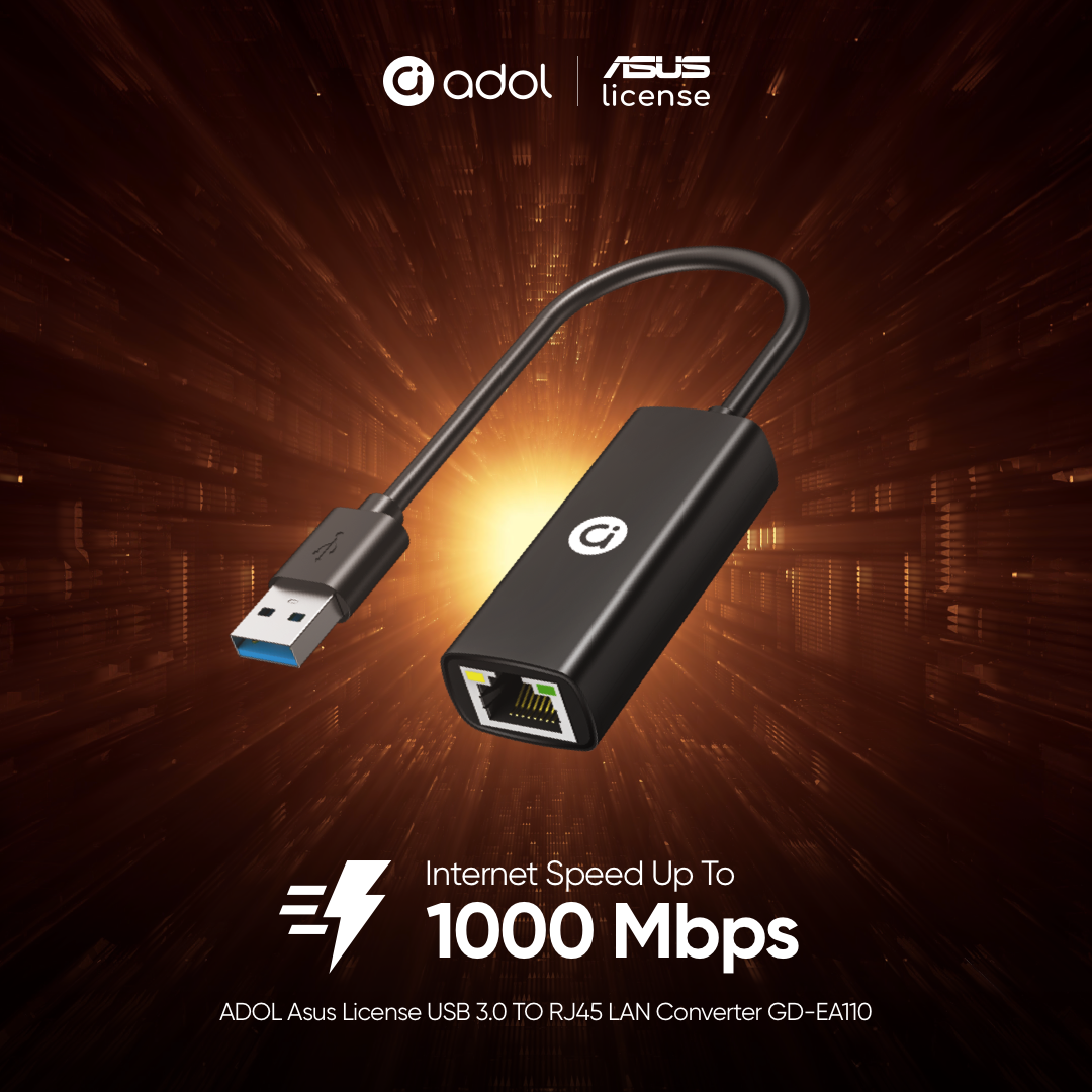 Jual USB 3.0 to RJ45 LAN Converter 1000Mbps | Gigabit Ethernet Adapter ...