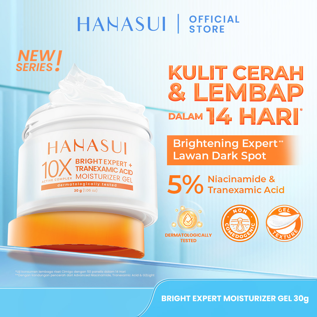 Jual Hanasui Moisturizer Gel Series - Pelembab Gel Lembap & Mudah ...