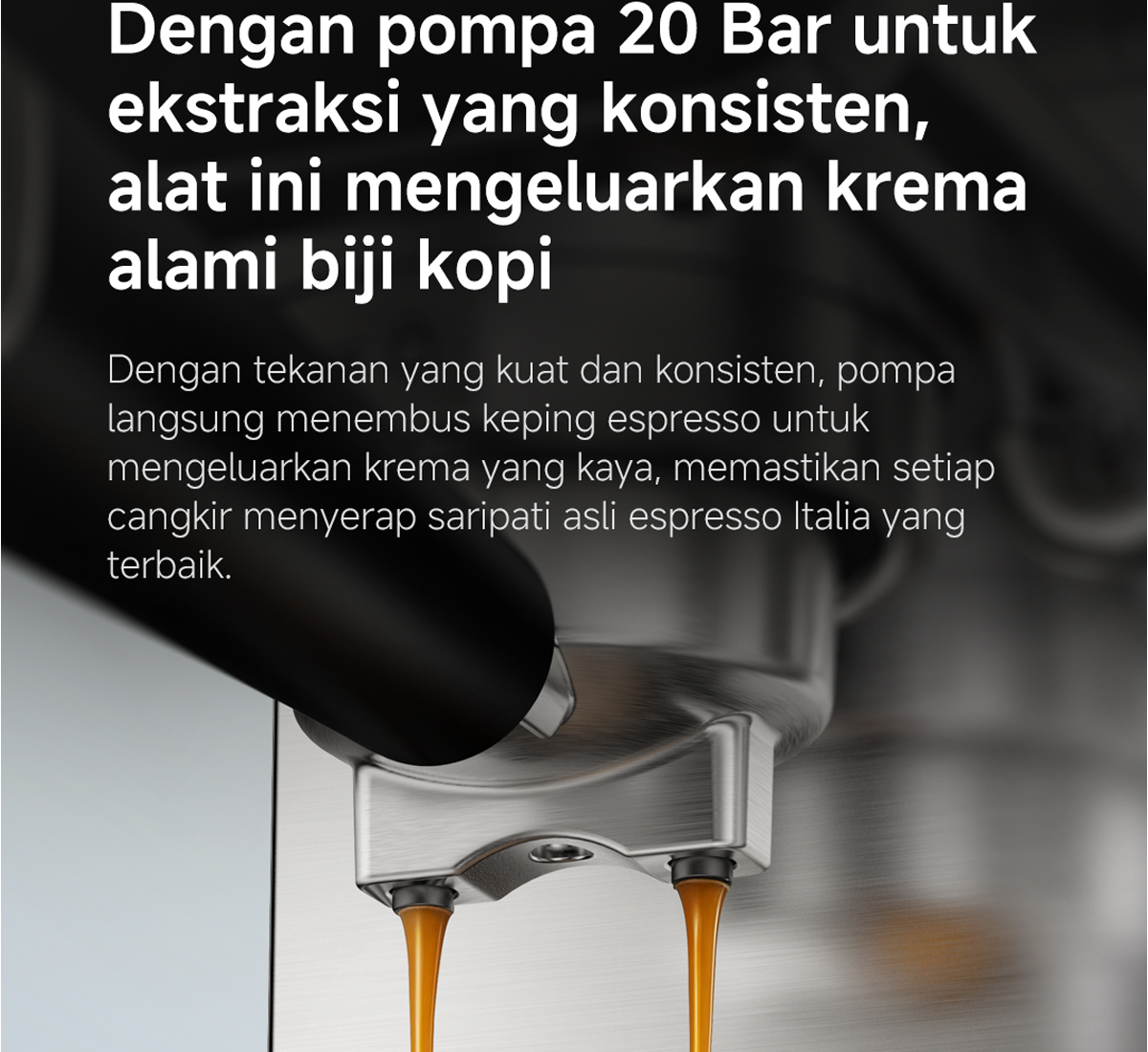 Jual Xiaomi Semi-automatic Espresso coffee Machine | Mesin Kopi ...
