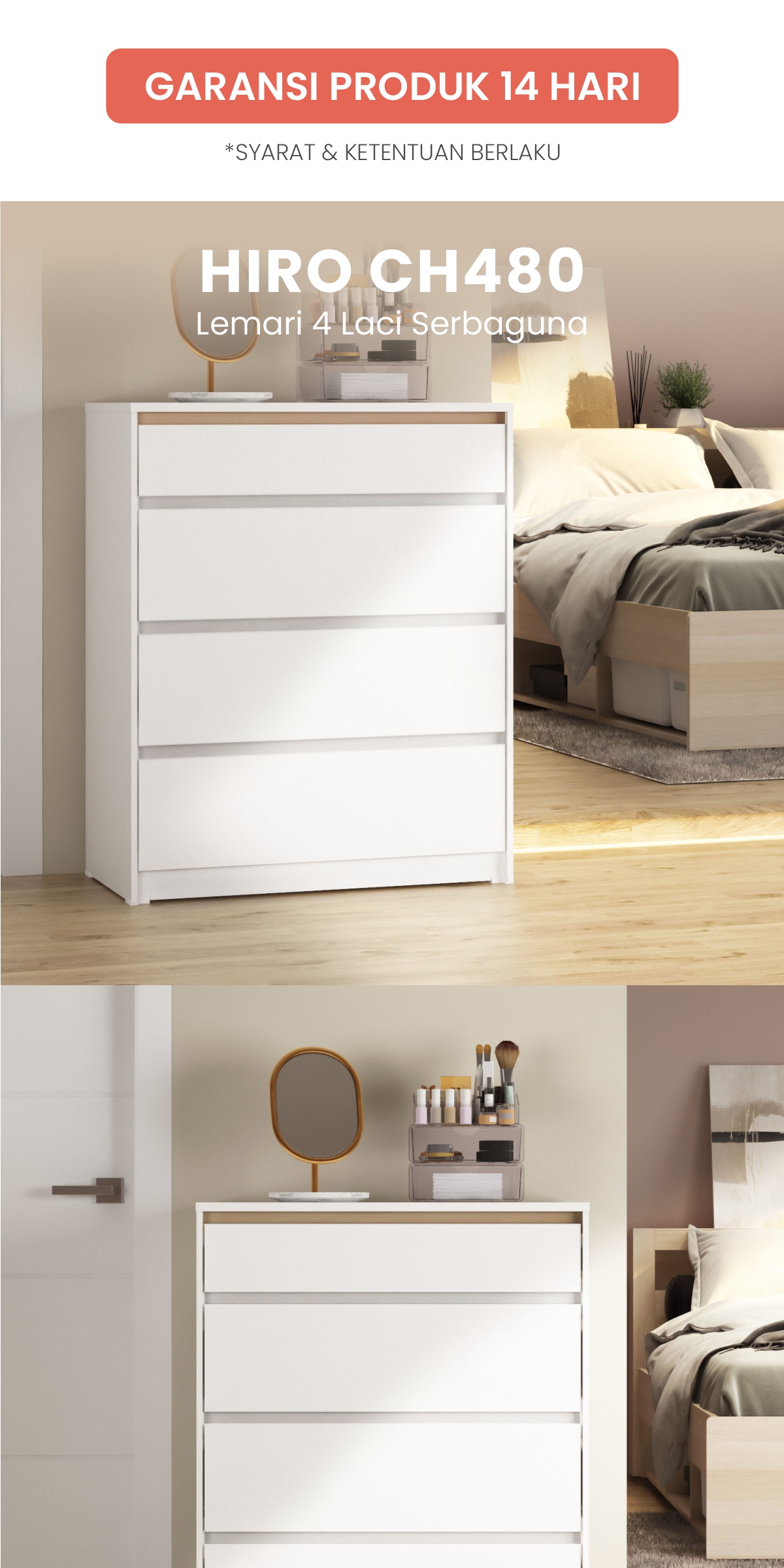 Jual PIRA METROPOLIS OX - HIRO CH480 Lemari Laci / Lemari Susun / Drawer / Laci Susun | Shopee ...