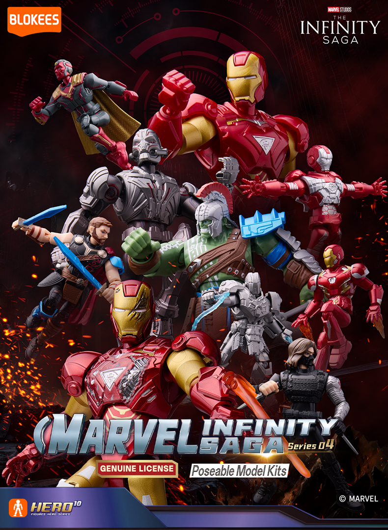 Jual BLOKEES Marvel Blind Box Infinity Saga Toys Mainan Galaxy Version ...