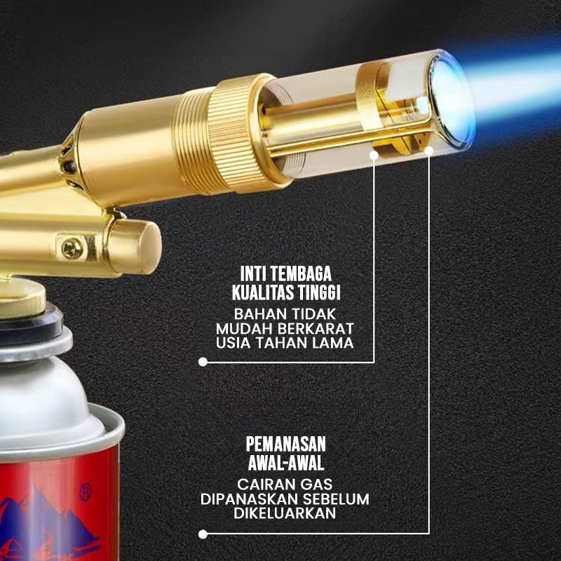 Jual BBAK Kepala Gas Blowtorch Bahan Full Kuningan Anti Karat Las Api ...