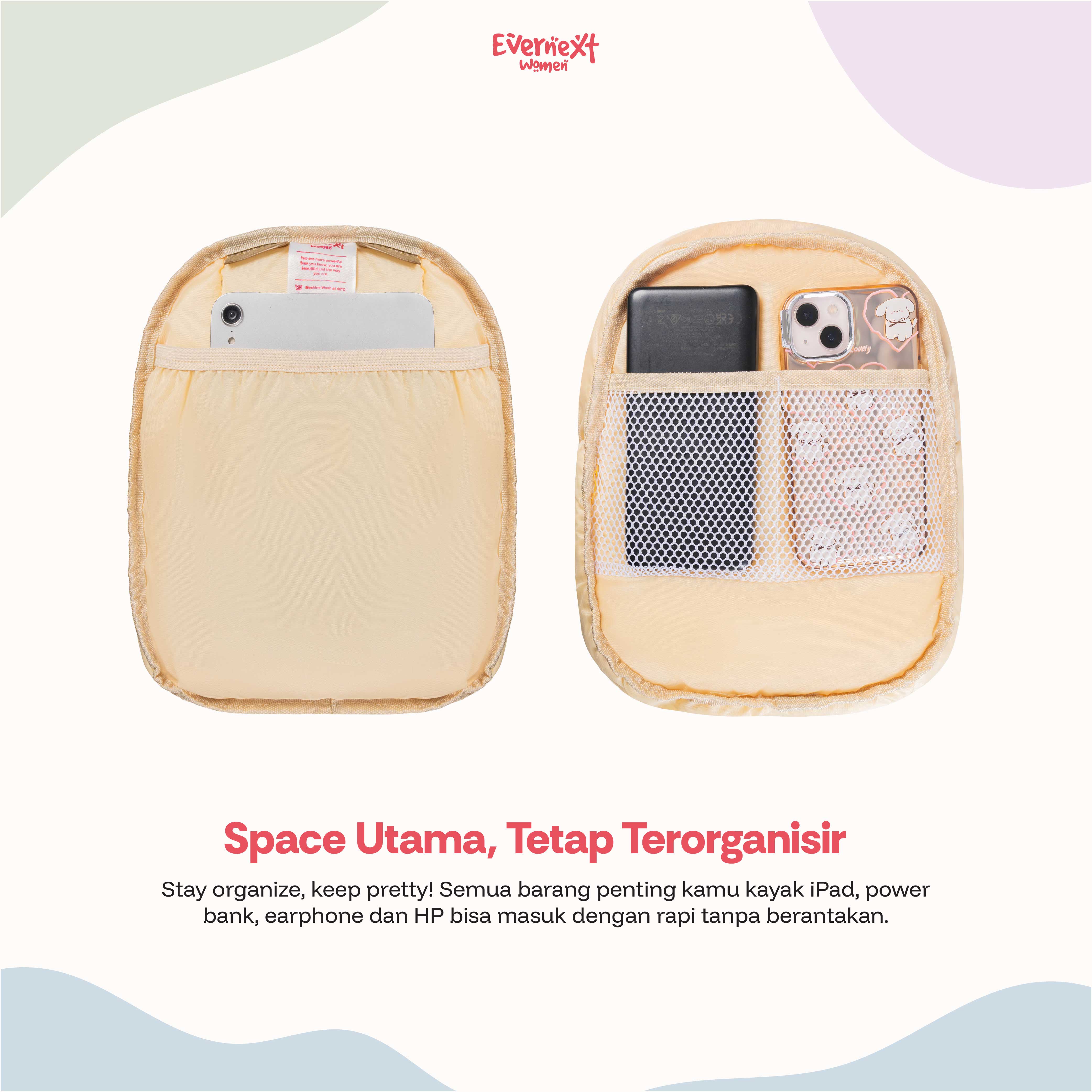 Jual Evernext - Tas Ransel Wanita Tas Punggung Laptop Backpack Luna Tas ...