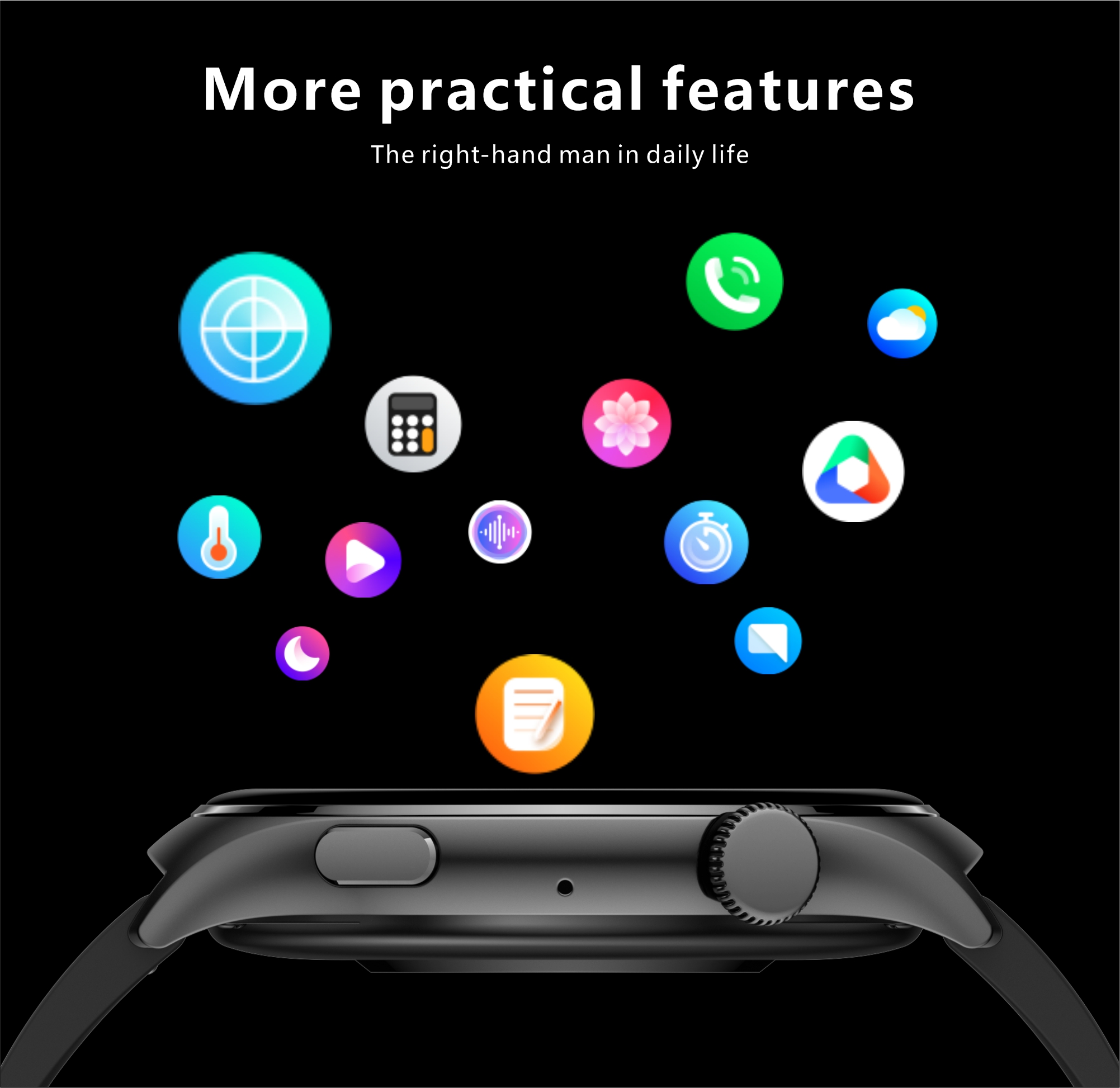 Jual Aolon Mars R3 Smartwatch Original Amoled 1.43inch Running Pace ...
